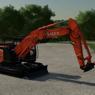Hitachi zx135-7 VA v1.0 FS22 Mod | Farming Simulator 22 Mod