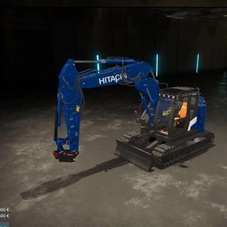 Hitachi zx135-7 VA v1.0 FS22 Mod | Farming Simulator 22 Mod