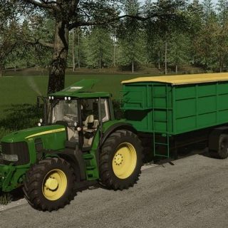 Homemade Trailer v1.1 FS22 Mod | Farming Simulator 22 Mod