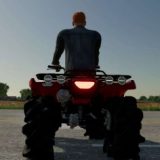 Honda Rancher v1.0 FS22 Mod | Farming Simulator 22 Mod