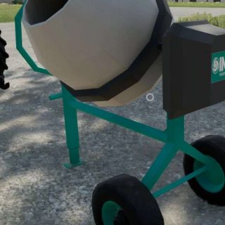 IMER concrete mixer v1.0 FS22 Mod | Farming Simulator 22 Mod
