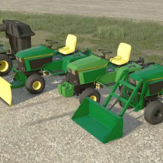 John Deere 445 And Utilitys v1.0 FS22 Mod | Farming Simulator 22 Mod