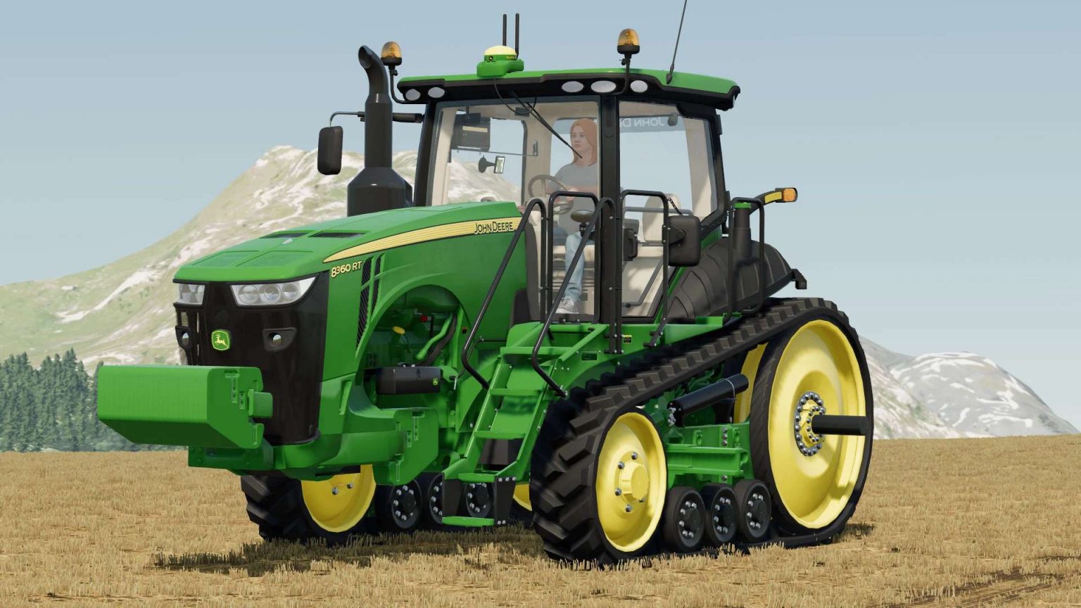 John Deere 8310 RT/8360 RT v1.0 FS22 Mod | Farming Simulator 22 Mod