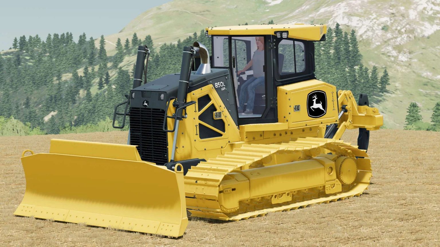 John Deere 850L v2.0 FS22 Mod | Farming Simulator 22 Mod