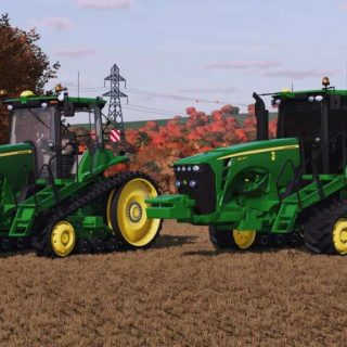 John Deere Series 8030T And Demco SideQuest 1000/1200 v1.0 FS22 Mod ...