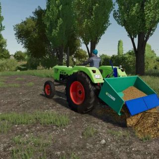 Lizard 3-Point-Hitch Transportbox v1.0 FS22 Mod | Farming Simulator 22 Mod