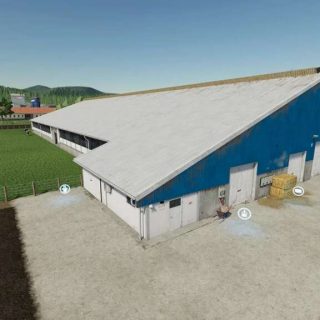 Lizard Cow Barns - Expandable Pastures Ready v1.0 FS22 Mod | Farming ...
