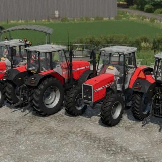 Massey Ferguson 8100 Pack v1.0 FS22 Mod | Farming Simulator 22 Mod