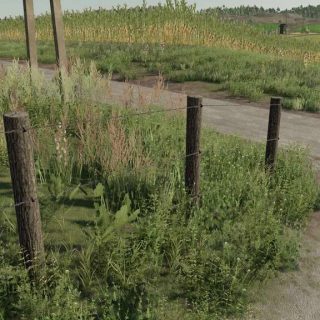 Meadow Fence v1.0 FS22 Mod | Farming Simulator 22 Mod