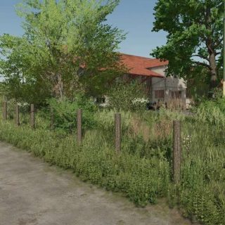 Meadow Fence v1.0 FS22 Mod | Farming Simulator 22 Mod