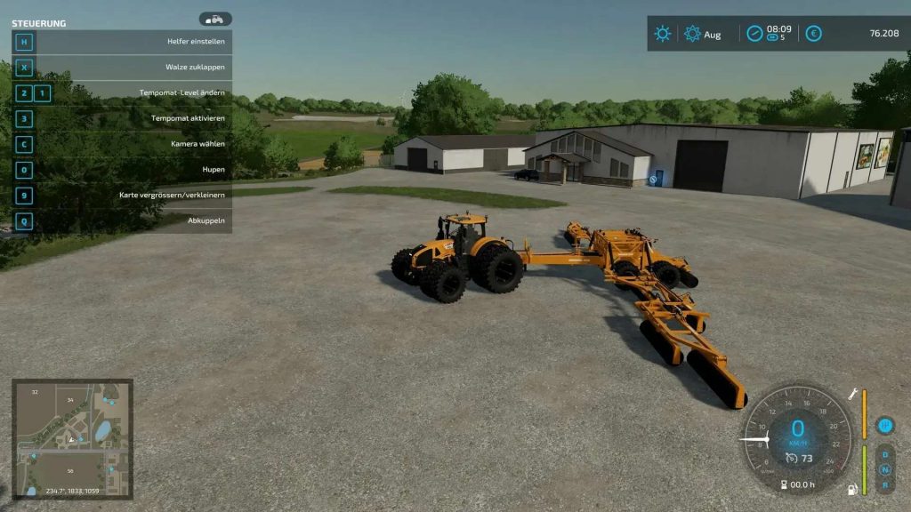 Mega Roll 1230 HD v1.0 FS22 Mod | Farming Simulator 22 Mod