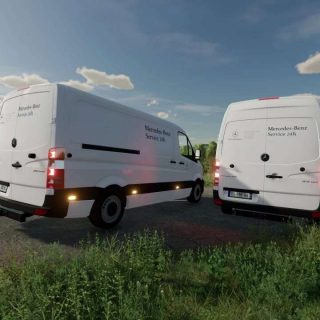 Mercedes Benz Sprinter 24-hour breakdown service v1.0 FS22 Mod ...