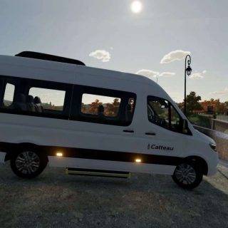 Mercedes-Benz Sprinter Tourer - Catteau Voyages v1.0 FS22 Mod | Farming ...