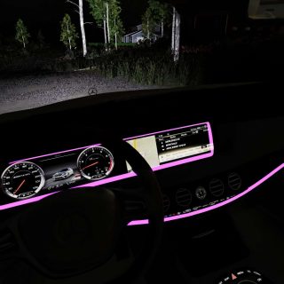 Mercedes S Class v1.0 FS22 Mod | Farming Simulator 22 Mod