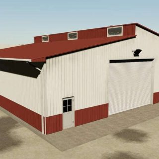 Metal Garage v1.0 FS22 Mod | Farming Simulator 22 Mod