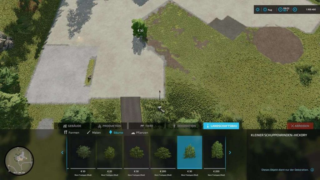 More tree types v1.0 FS22 Mod | Farming Simulator 22 Mod