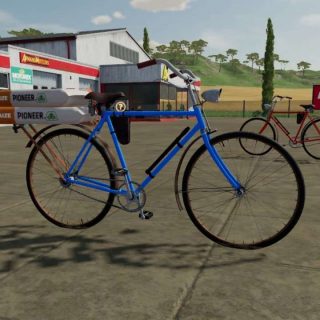 Old Bicycle v1.0 FS22 Mod | Farming Simulator 22 Mod
