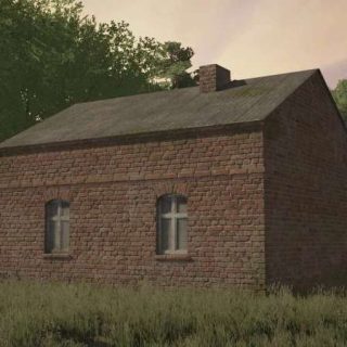 Old Brick House v1.0 FS22 Mod | Farming Simulator 22 Mod