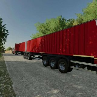 Omb Hopper Trailer Pack v1.3 FS22 Mod | Farming Simulator 22 Mod