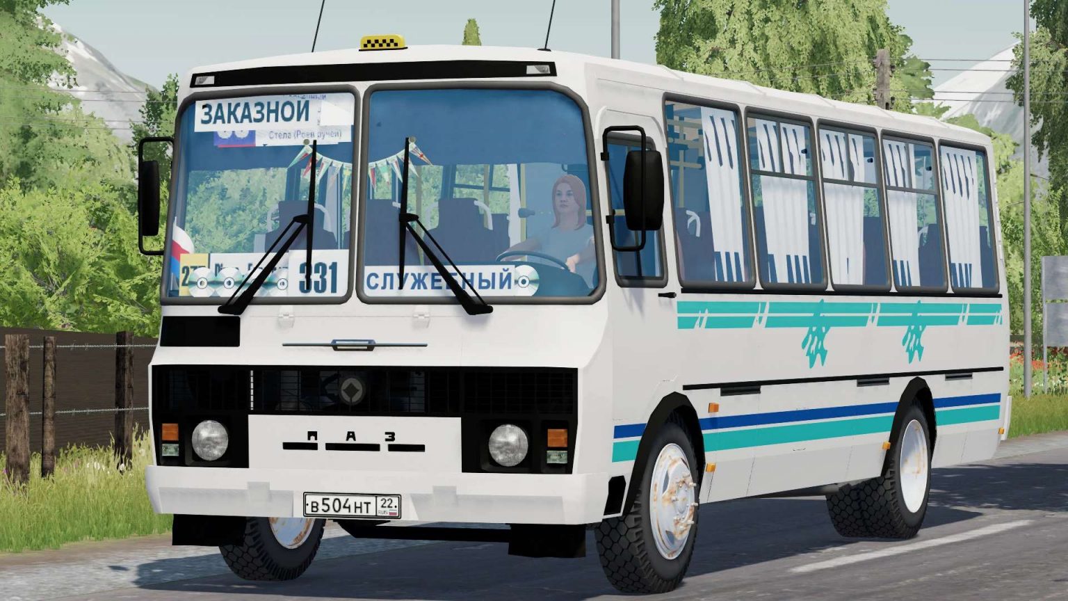 PAZ 4234 Bus v1.0 FS22 Mod | Farming Simulator 22 Mod