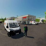 Peugeot Boxer (workshop) v1.0 FS22 Mod | Farming Simulator 22 Mod