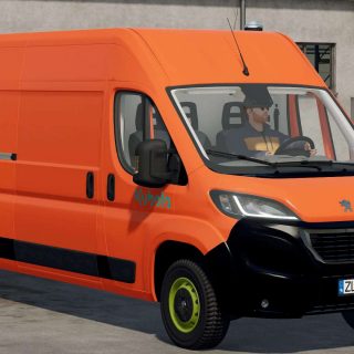 Peugeot Boxer v1.0 FS22 Mod | Farming Simulator 22 Mod
