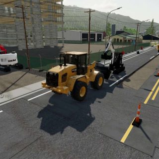 Placeable Road Pieces v1.0 FS22 Mod | Farming Simulator 22 Mod