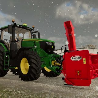 Pronovost Snowblower v1.0 FS22 Mod | Farming Simulator 22 Mod
