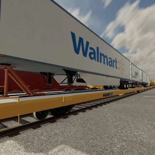 Railroad Rolling Stock v1.0 FS22 Mod | Farming Simulator 22 Mod