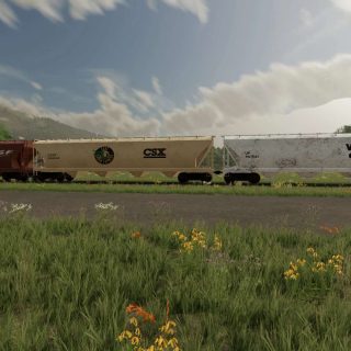 Railroad Rolling Stock v1.0 FS22 Mod | Farming Simulator 22 Mod