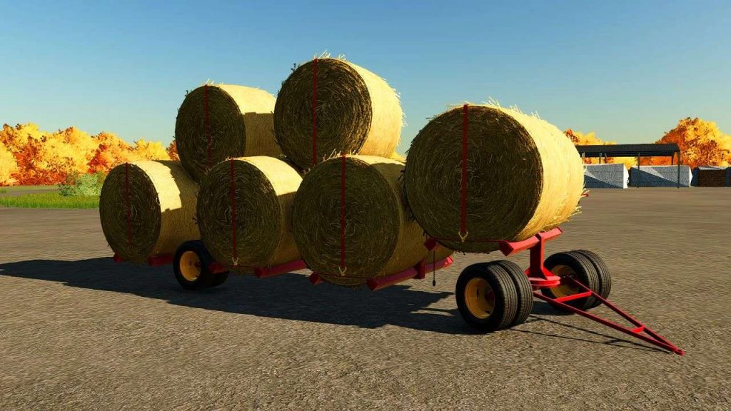 Roll cart v1.0 FS22 Mod | Farming Simulator 22 Mod