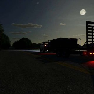 RTO 1274 Flatdeck Trailer v1.0 FS22 Mod | Farming Simulator 22 Mod