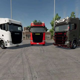 Scania S Swap Body Pack v1.0 FS22 Mod | Farming Simulator 22 Mod