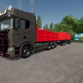 Scania S Swap Body Pack v1.0.2 FS22 Mod | Farming Simulator 22 Mod