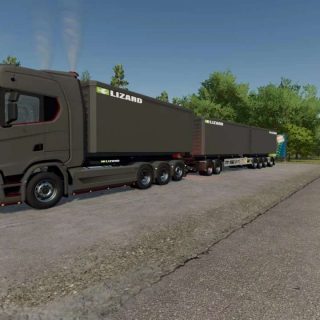 Scania S Swap Body Pack v1.0.2 FS22 Mod | Farming Simulator 22 Mod