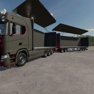 Scania S Swap Body Pack v1.0.2 FS22 Mod | Farming Simulator 22 Mod