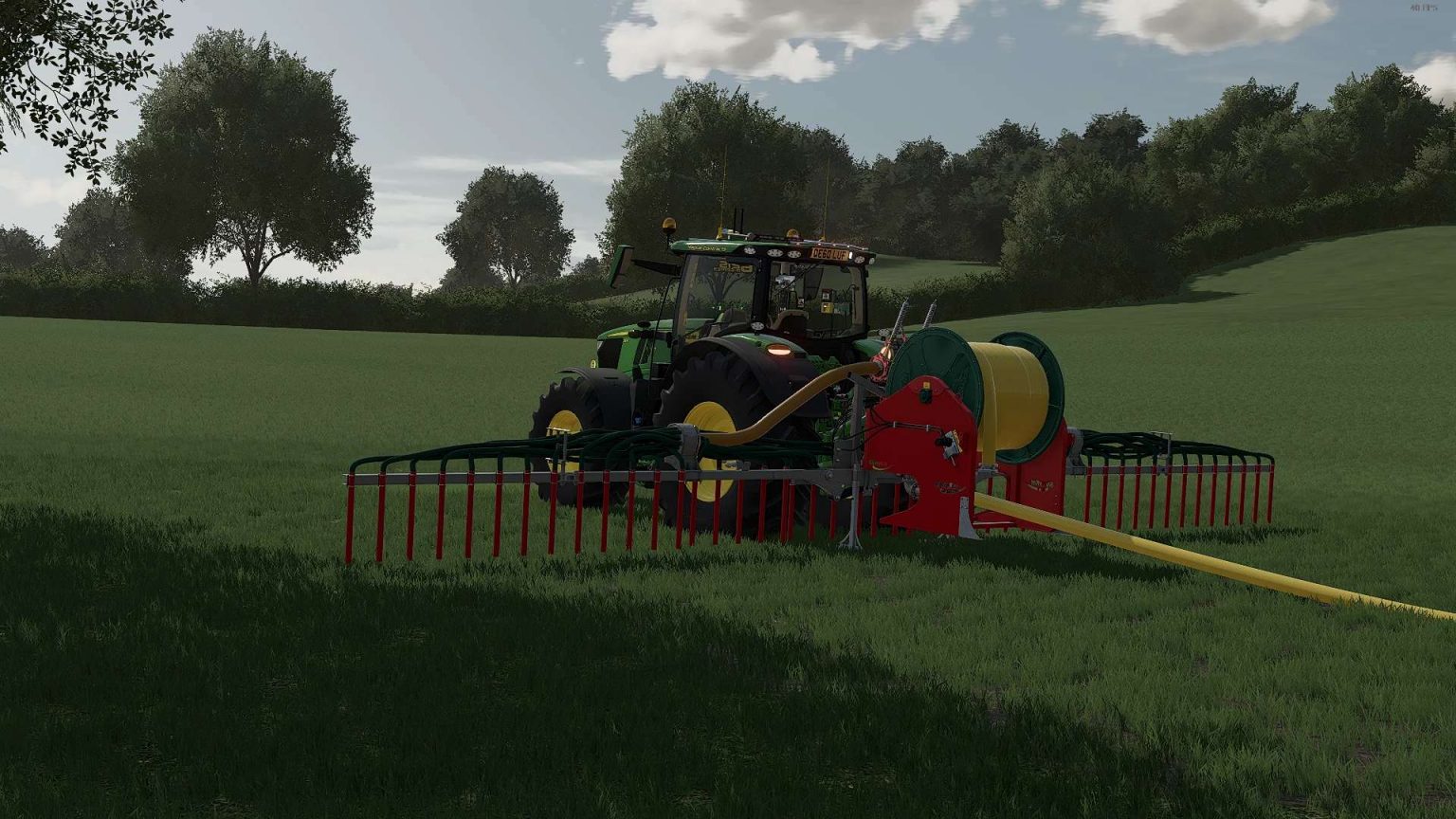 Slurrykat reel and dribble bar v1.0 FS22 Mod | Farming Simulator 22 Mod