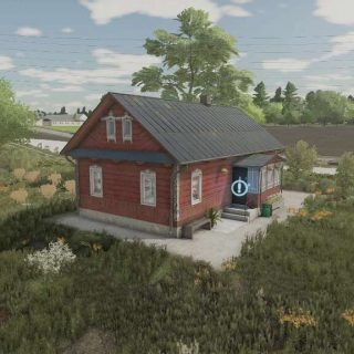 Small Polish House v1.0 FS22 Mod | Farming Simulator 22 Mod