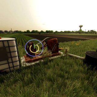 Sprinkler Irrigation Placeable v1.0 FS22 Mod | Farming Simulator 22 Mod