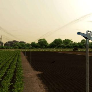 Sprinkler Irrigation Placeable v1.0 FS22 Mod | Farming Simulator 22 Mod