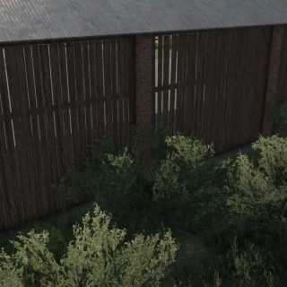 Straw Shed 20x10m v1.0 FS22 Mod | Farming Simulator 22 Mod