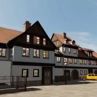 Timbered Houses v1.0 FS22 Mod | Farming Simulator 22 Mod