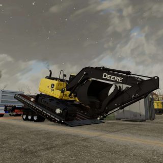 Trail King TKT50LP Tilt Deck v1.0 FS22 Mod | Farming Simulator 22 Mod