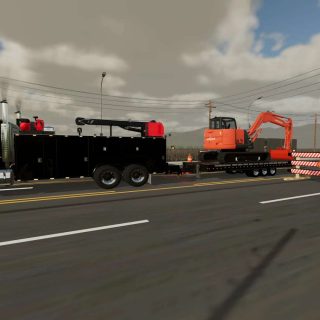 Trail King TKT50LP Tilt Deck v1.0 FS22 Mod | Farming Simulator 22 Mod