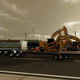 Trail King TKT50LP Tilt Deck v1.0 FS22 Mod | Farming Simulator 22 Mod