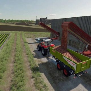 Vegetable Warehouse Pack v1.0 FS22 Mod | Farming Simulator 22 Mod