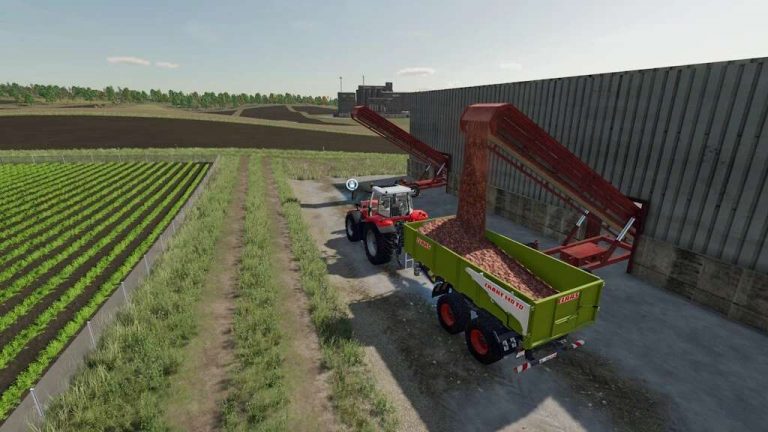 Vegetable Warehouse Pack v1.0 FS22 Mod | Farming Simulator 22 Mod