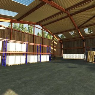 Wood Pellet Factory v1.1 FS22 Mod | Farming Simulator 22 Mod
