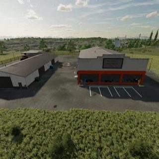 Wossi's Stone Wash Plant v1.0 FS22 Mod | Farming Simulator 22 Mod