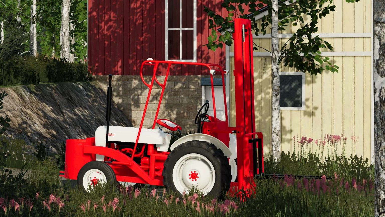 1953 Ford forklift v1.0 FS22 Mod | Farming Simulator 22 Mod